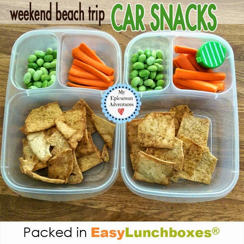 Weekend Beach Trip Snacks - My Epicurean Adventures